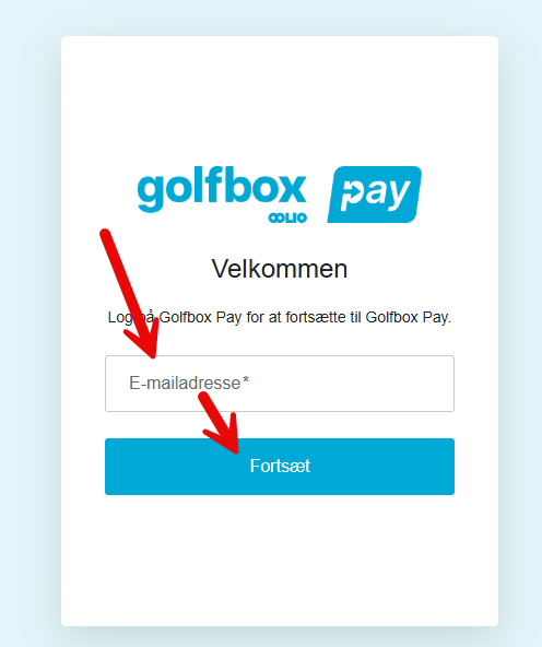 golfbox Pay administrationen - Log ind, opret brugere, se transaktioner ...